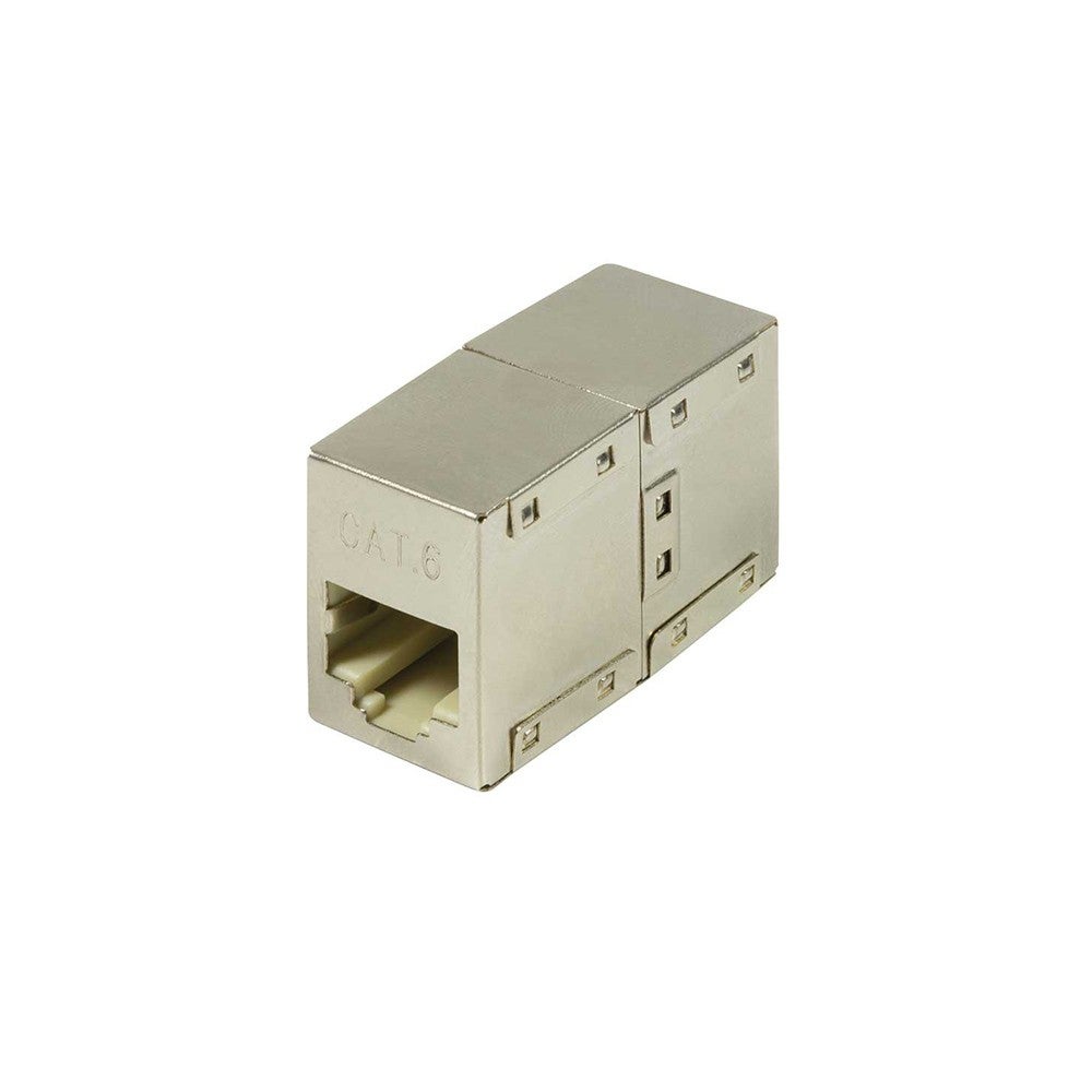 Adaptateur cat. 6 rj45 pour raccorder deux cables rj45 - emballé ...