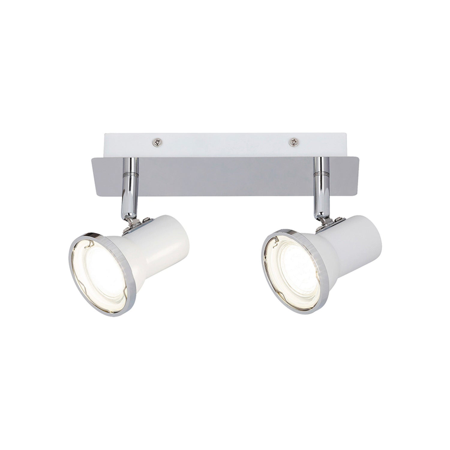 Steve - Spot de baño LED GU10 X2 IP44 | Leroy Merlin