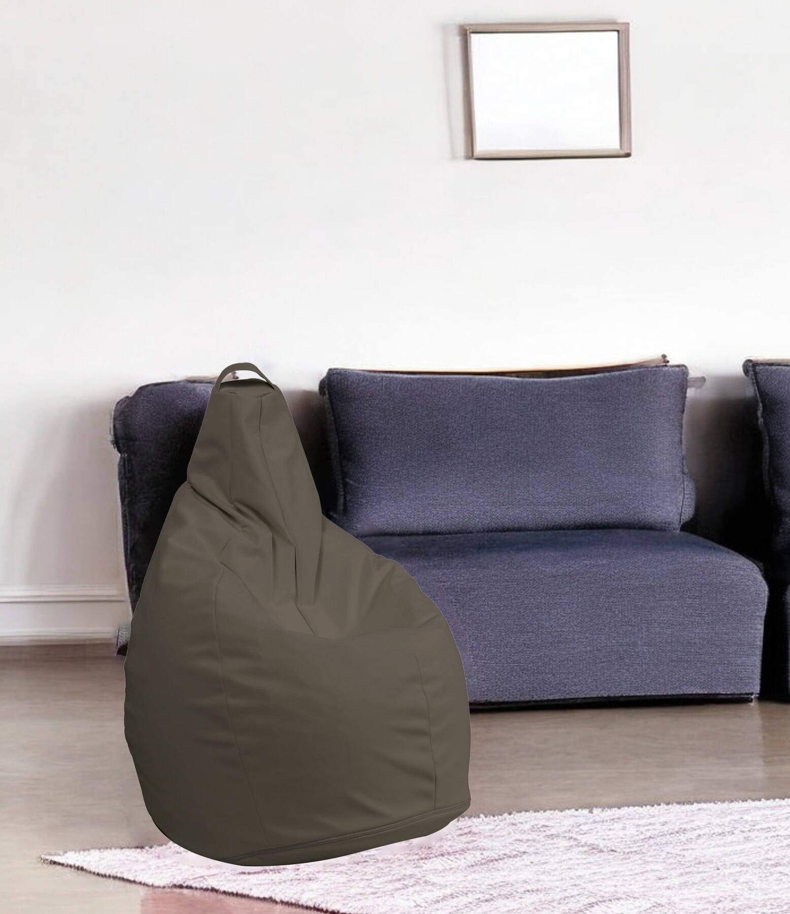 Pouf Abdog, Fauteuil polyvalent, Chaise sac, Pouf repose-pieds, Made in ...