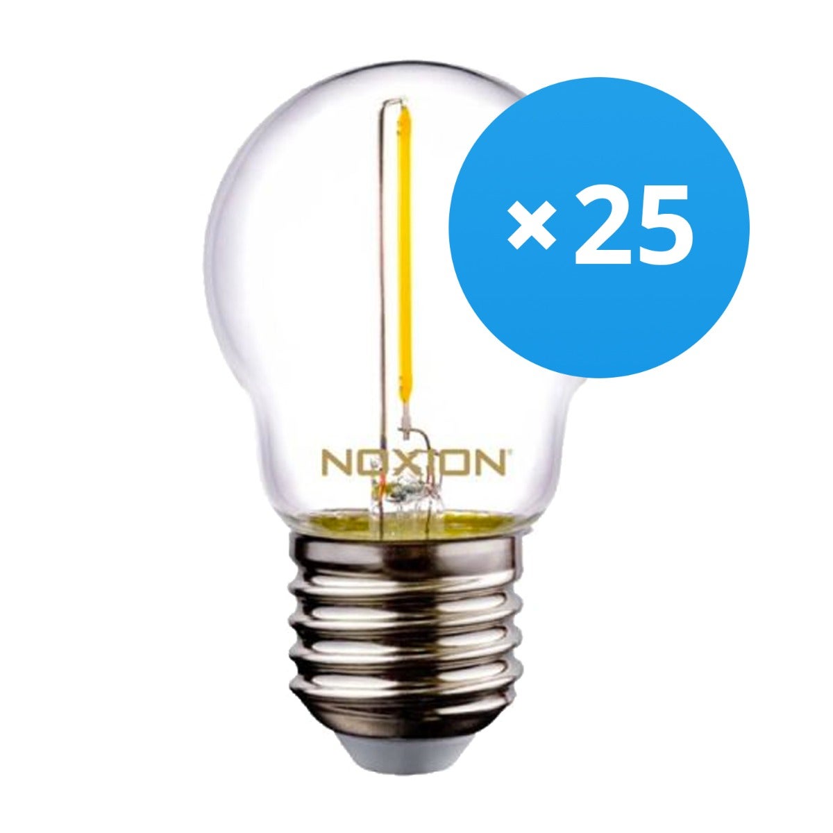 Lot 25x Noxion Lucent LED E27 Boule Filament Claire 1.4W 136LM - 827 ...