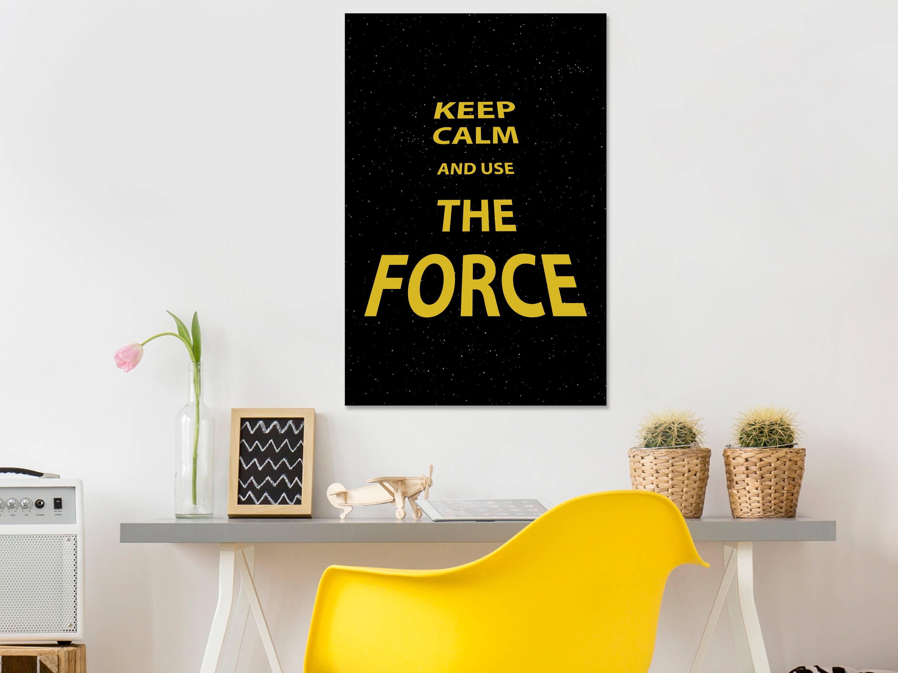 Tableau - Keep Calm and Ouse the Force (1 Part) Vertical [20x30 ...