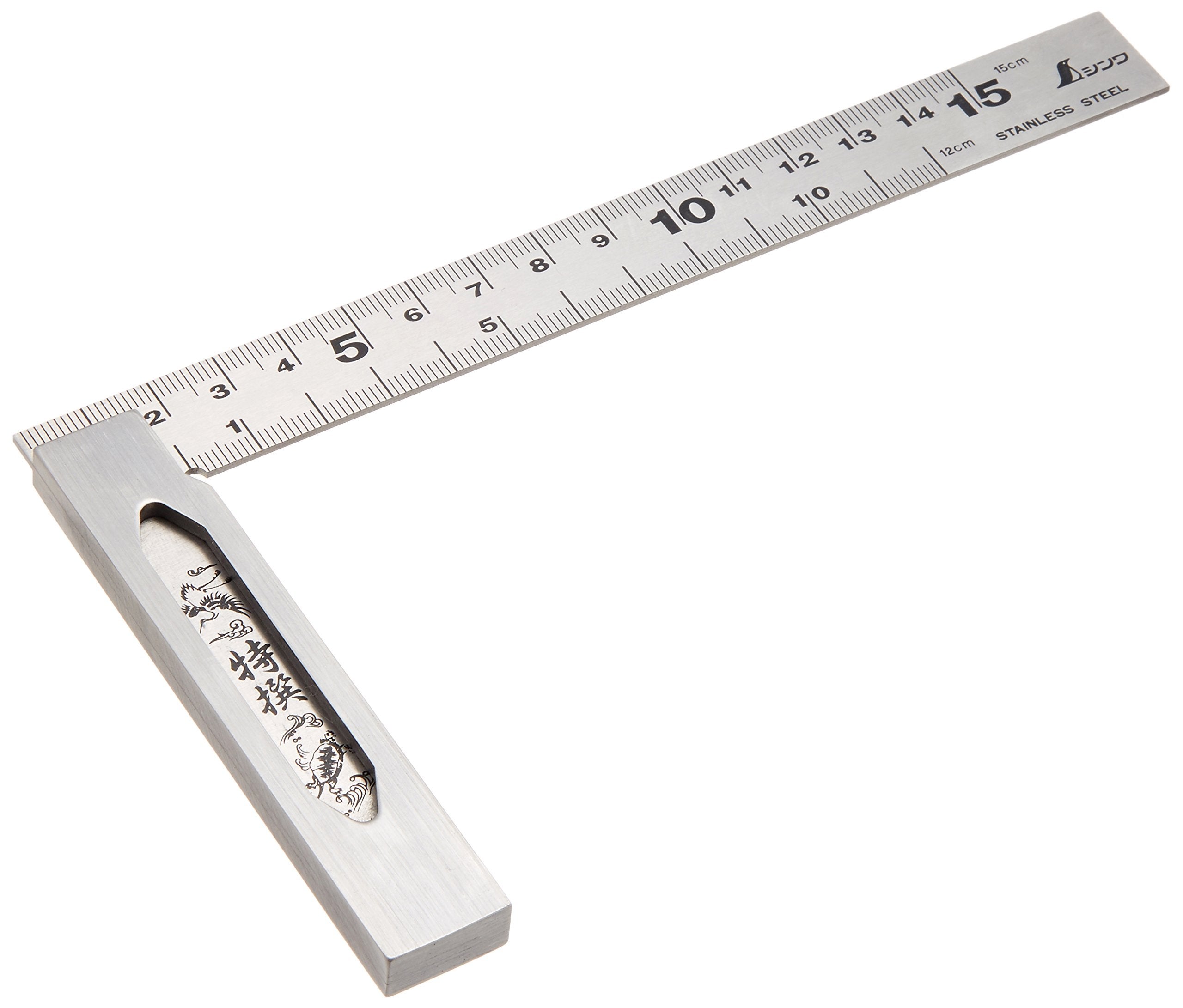 Shinwa Sokutei Precision Square With Base 15cm (62009) (Japan Import ...