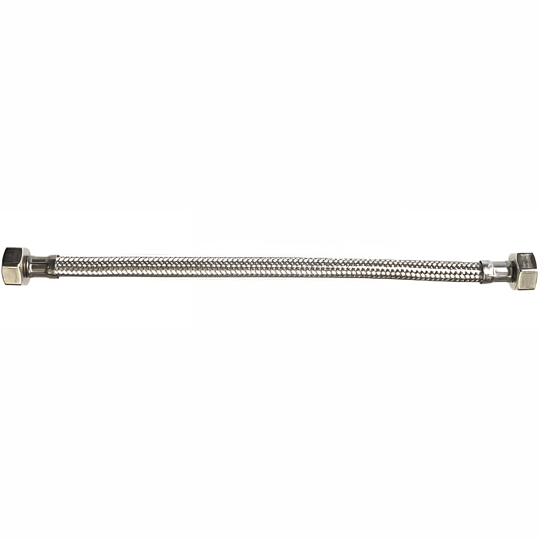 Flexible inox femelle femelle diamètre 3/8" (12x17) longueur 500 dn 8 ...