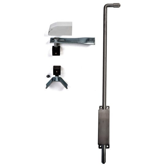 Pivot de Portail pour Tube de 30x30 mm carré Acier 25 x 25 mm Avec ou ...