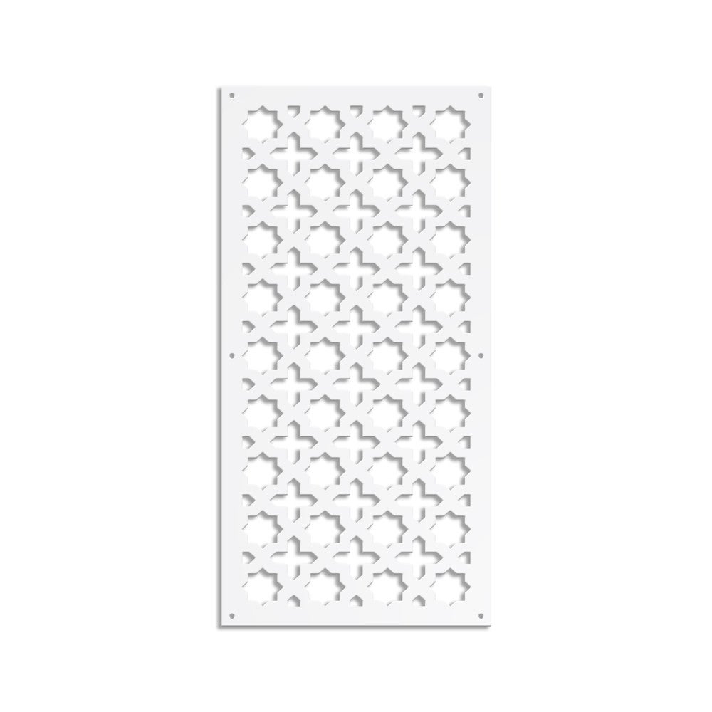 CRUZ - Panel PVC Perforado - Parasol 73X148 cm blanco | Leroy Merlin
