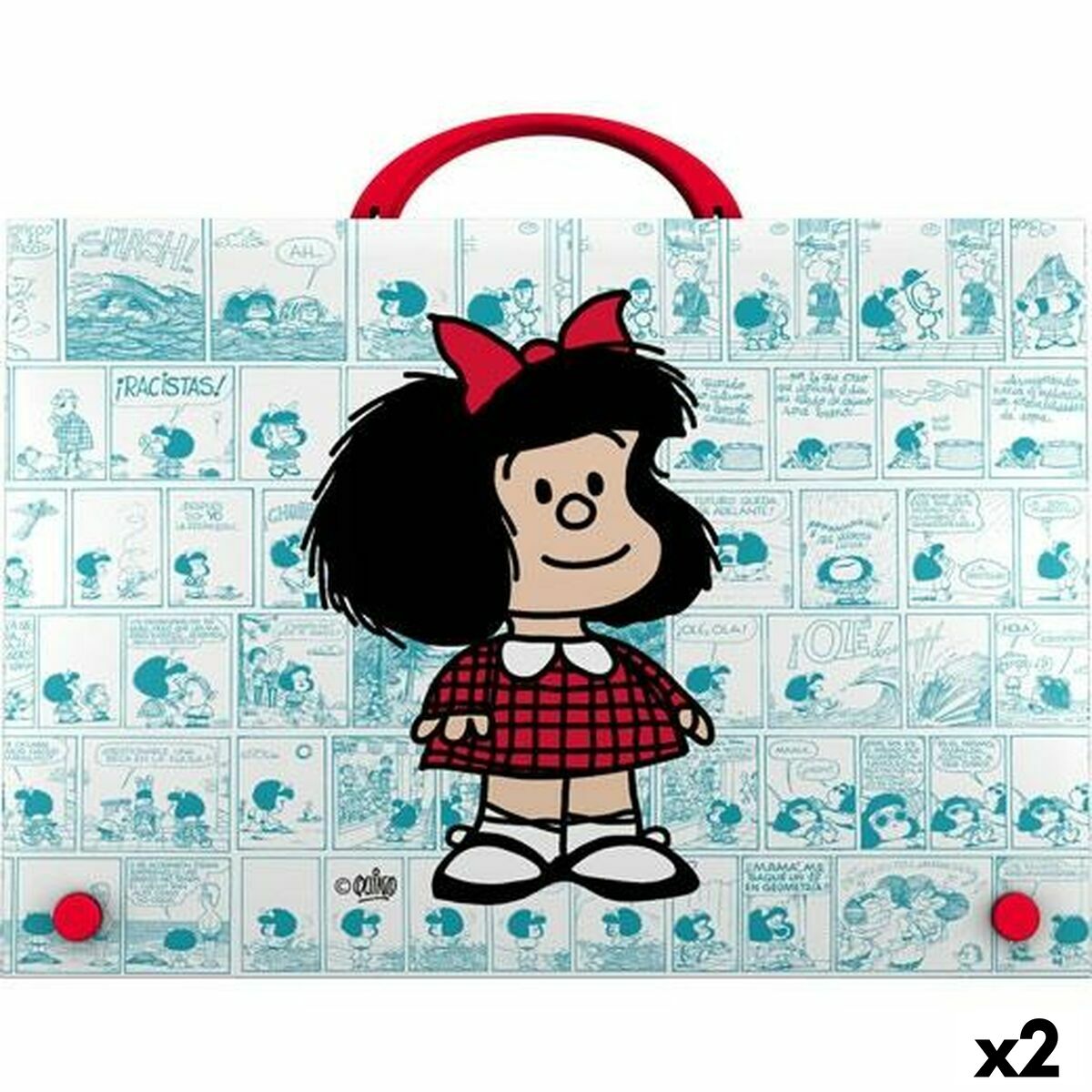 Porte documents Grafoplas Mafalda Multicouleur A4 (2 Unités) | Leroy Merlin