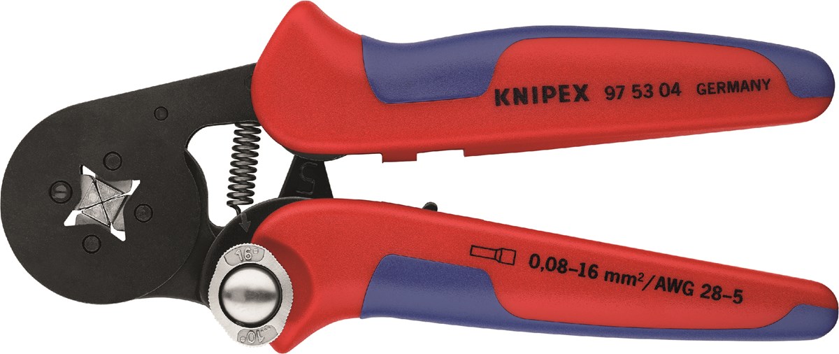 KNIPEX - Pince à sertir auto-ajustable - Longueur: 180mm - 12293 | Leroy Merlin
