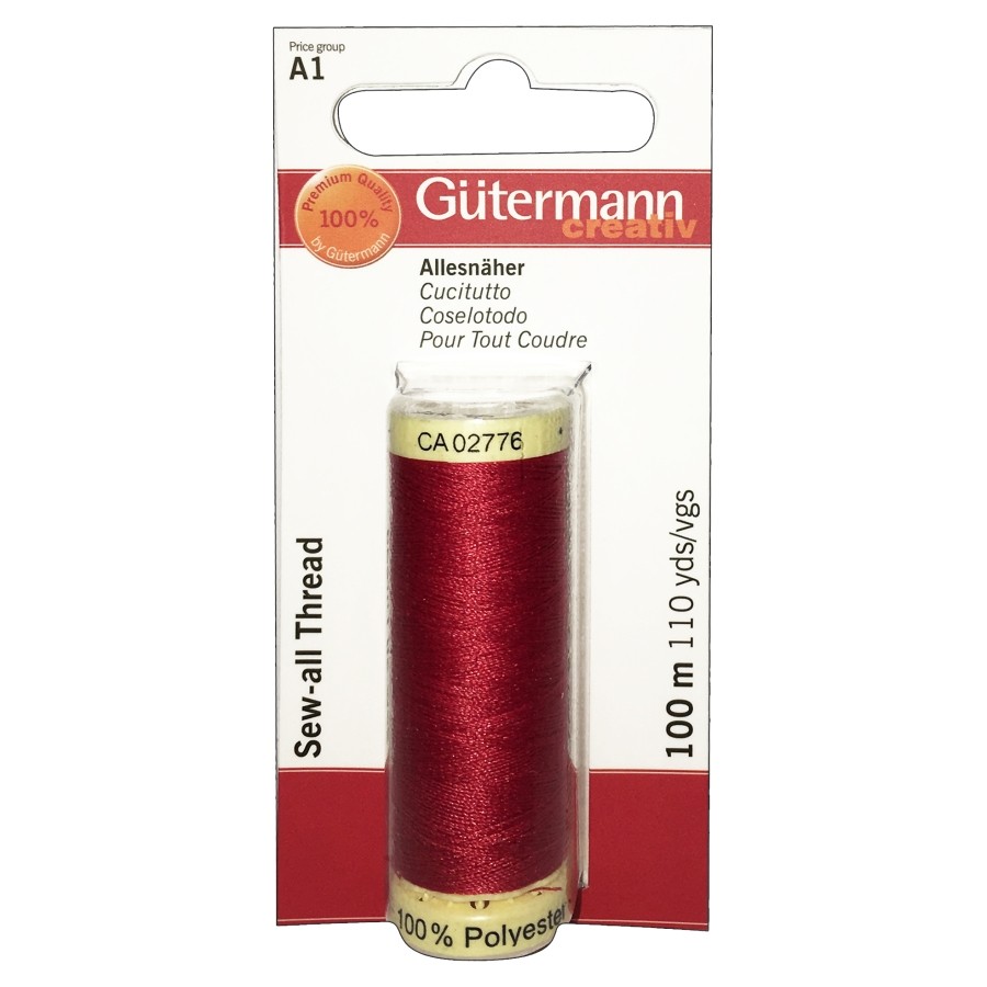 Gutermann Coral Red 100Mt fuze 795208 | Leroy Merlin
