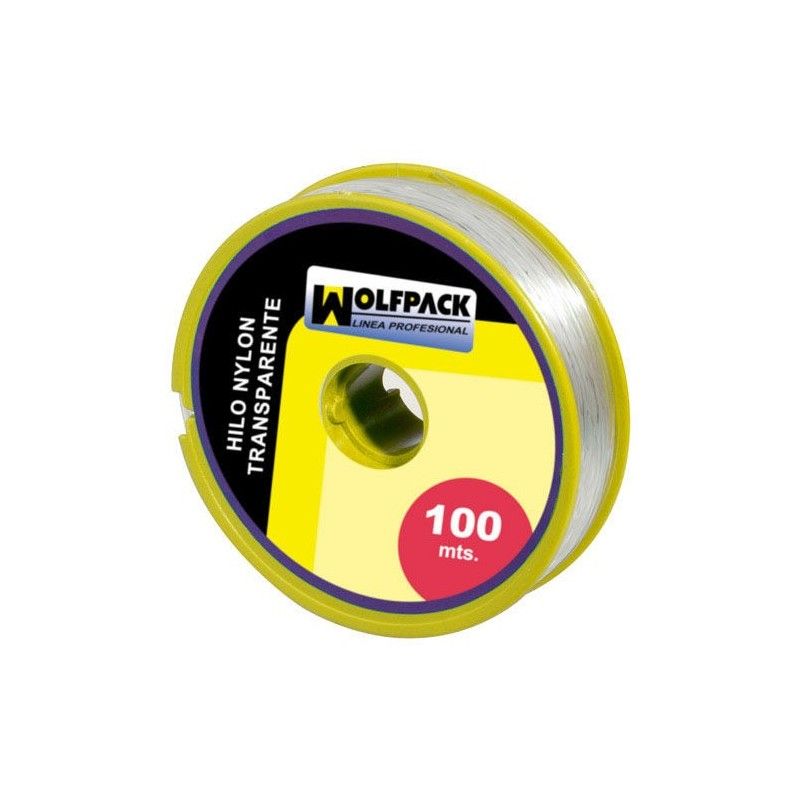 Hilo Nylon Transparente 0.7 mm. Rollo 100 m. | Leroy Merlin