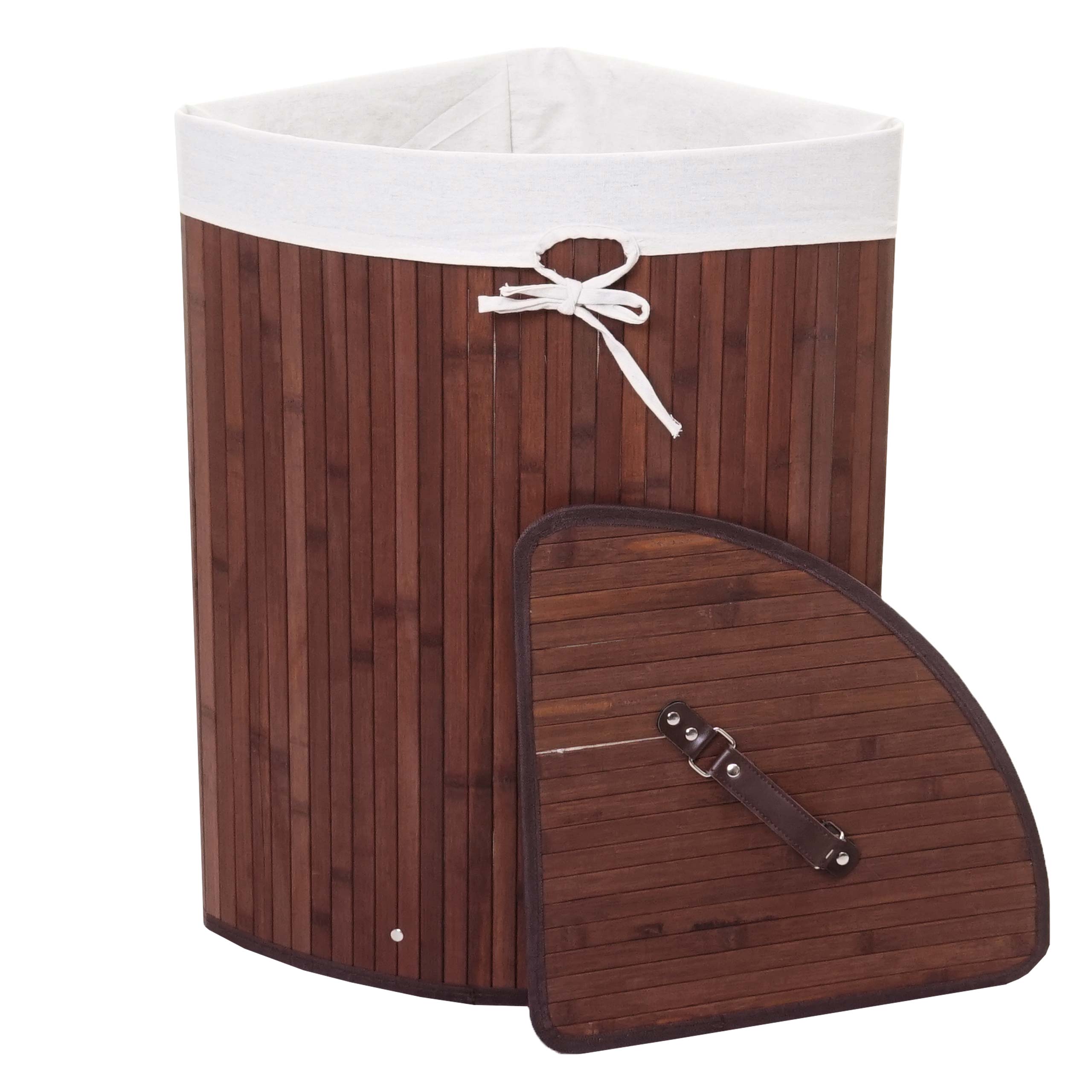 Panier à linge d'angle HWC-C21, Laundry Bac à linge Collecteur de linge ...