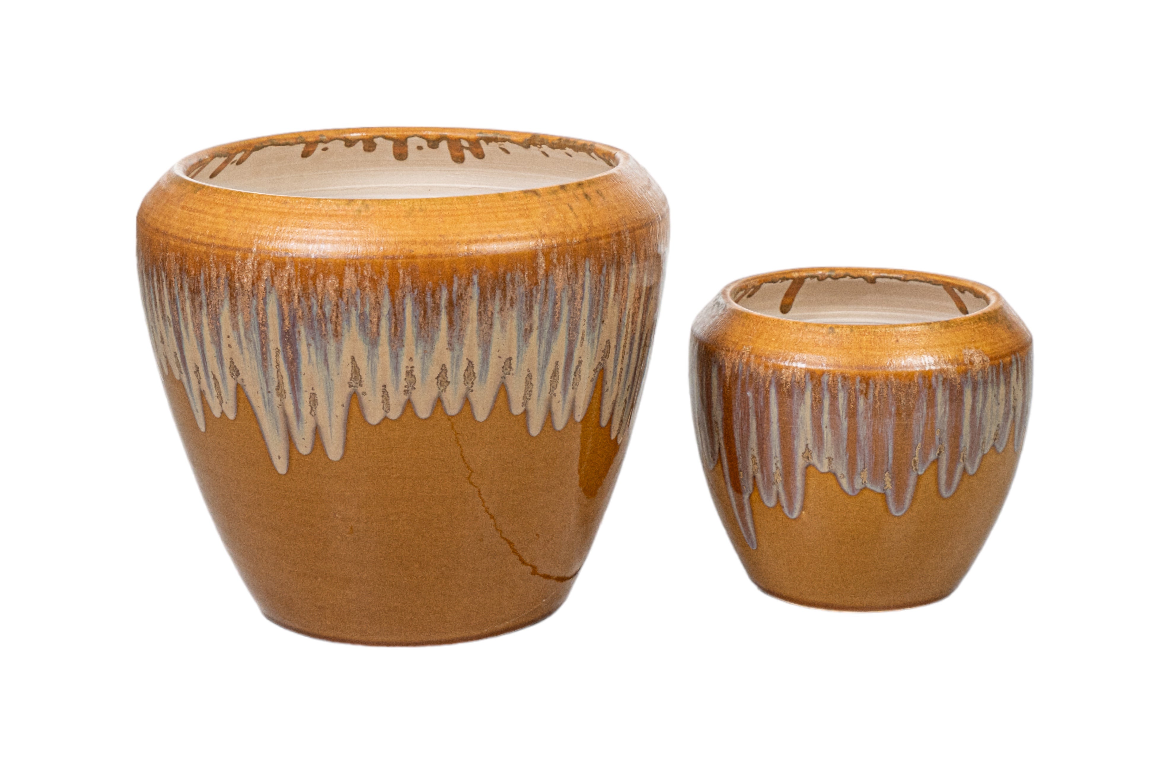 Set 2 Macetones Porcelana | Leroy Merlin
