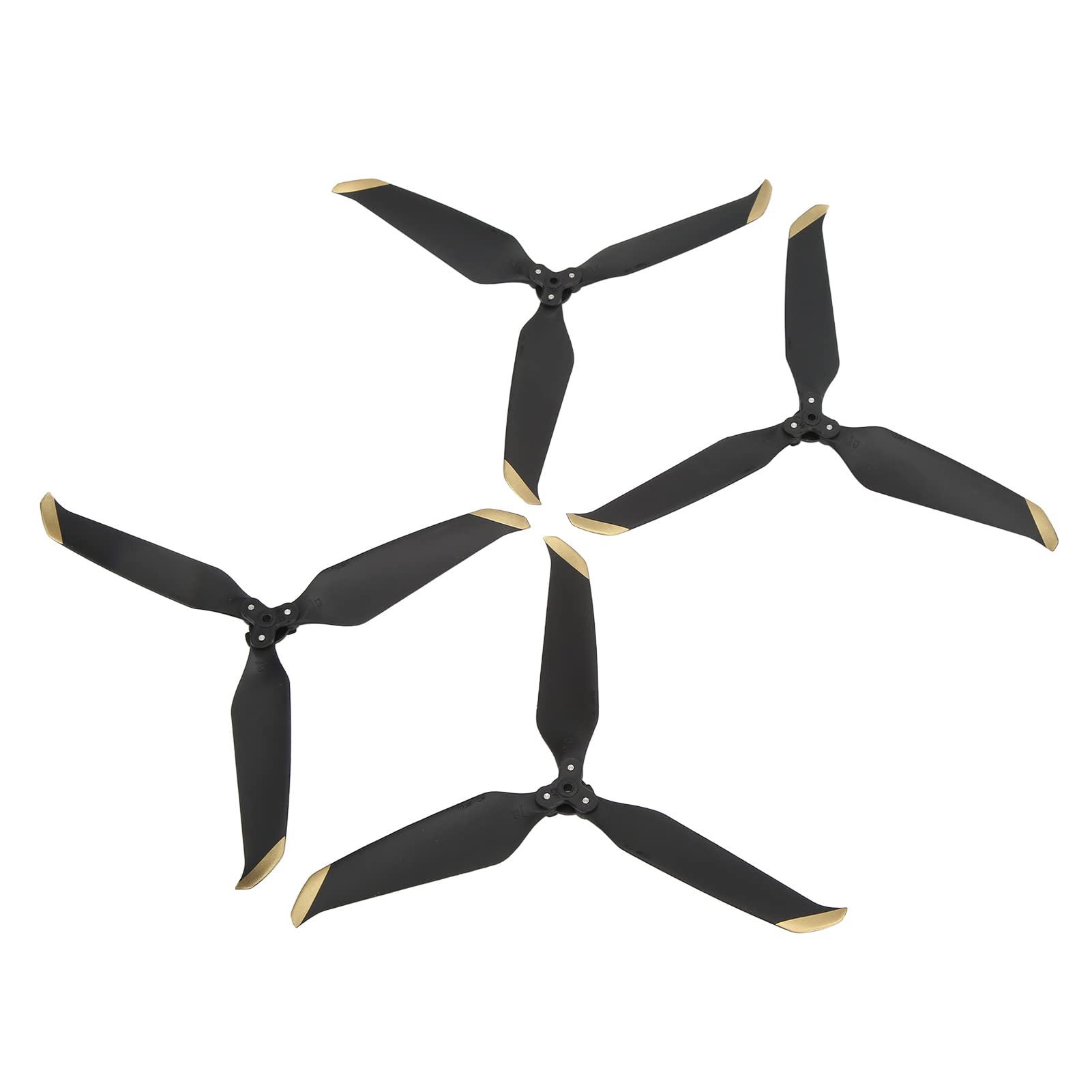 Lot de 4 hélices de drone à 3 pales de rechange à faible bruit pour Air ...