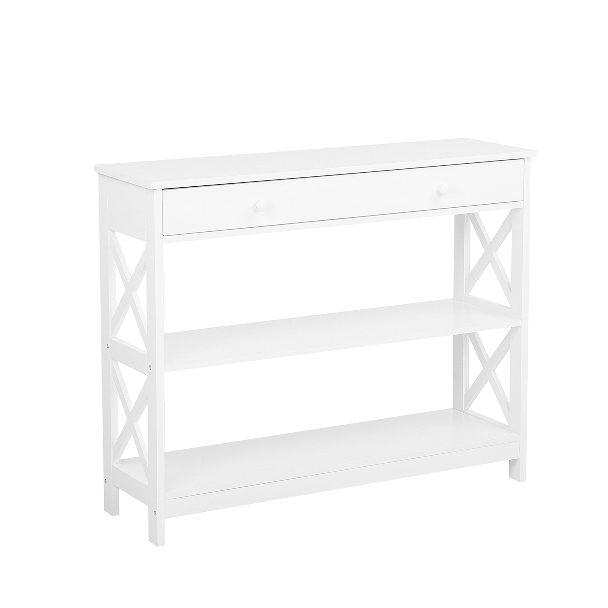 Console blanche MONTGOMERY | Leroy Merlin