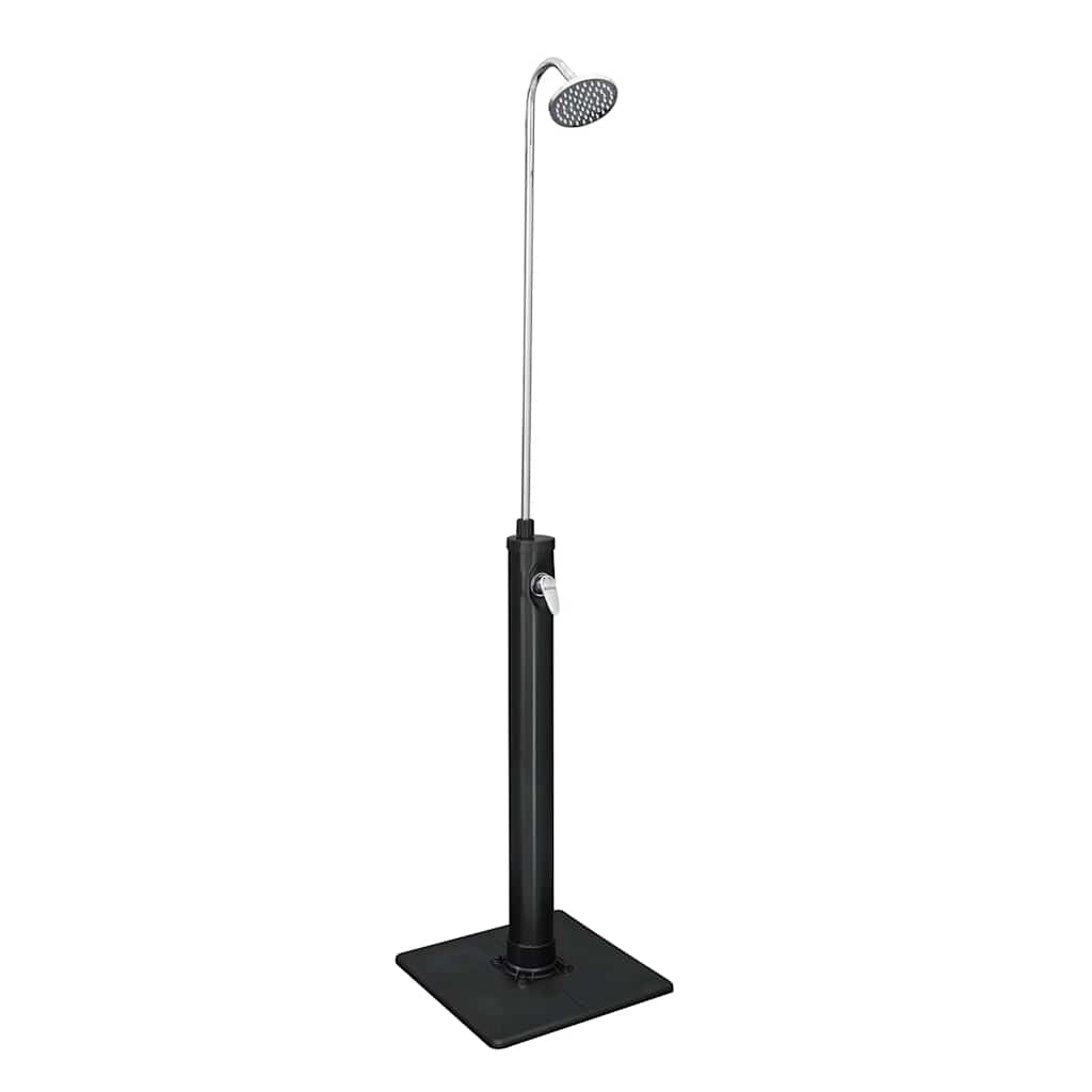 Douche d'extérieur Solar Flow noire 8 L | Leroy Merlin