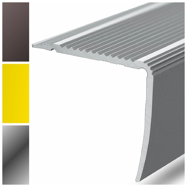 Perfiles para escalones: protege bordes y previene resbalones