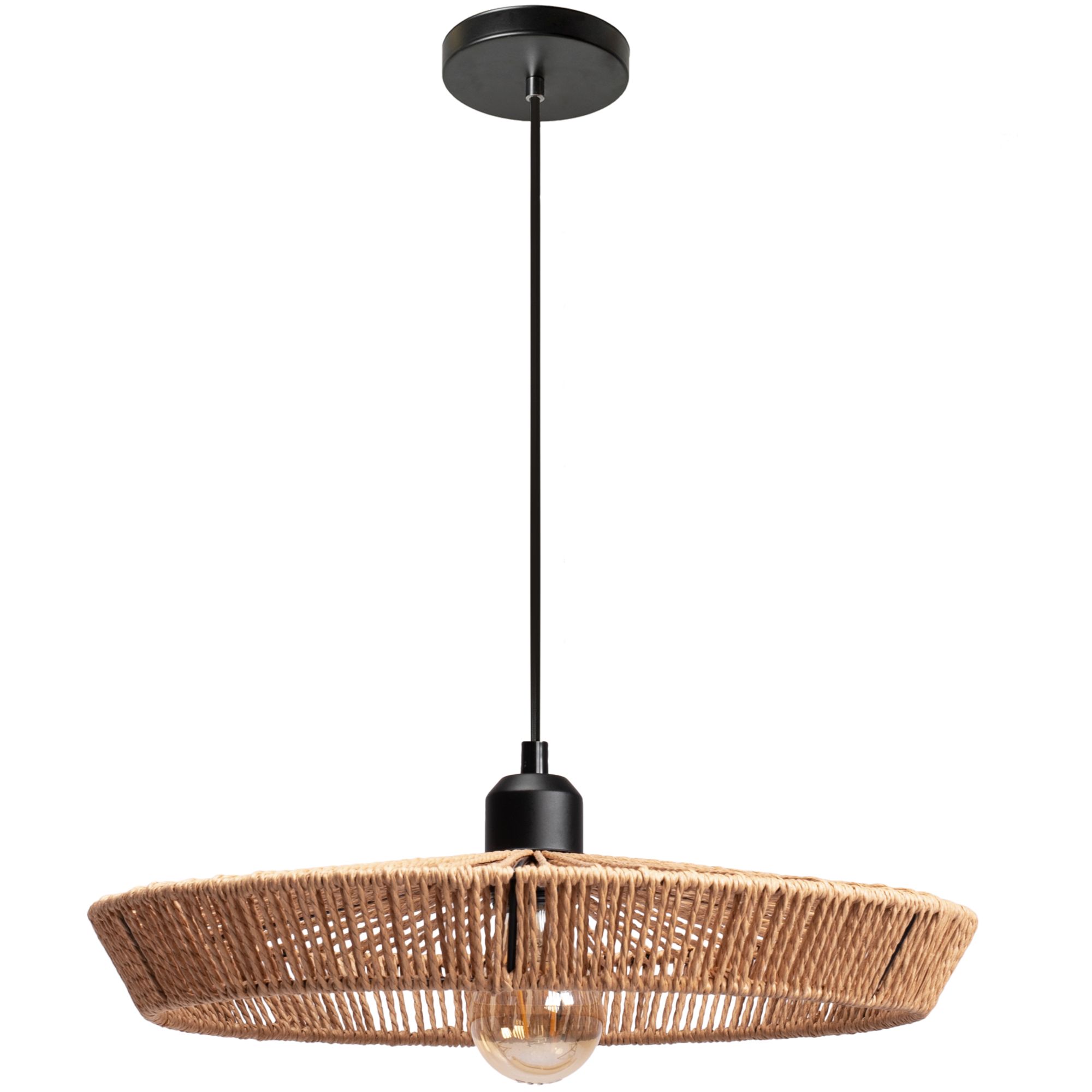 LAMPE BOHO APP1407-1CP BROWN | Leroy Merlin