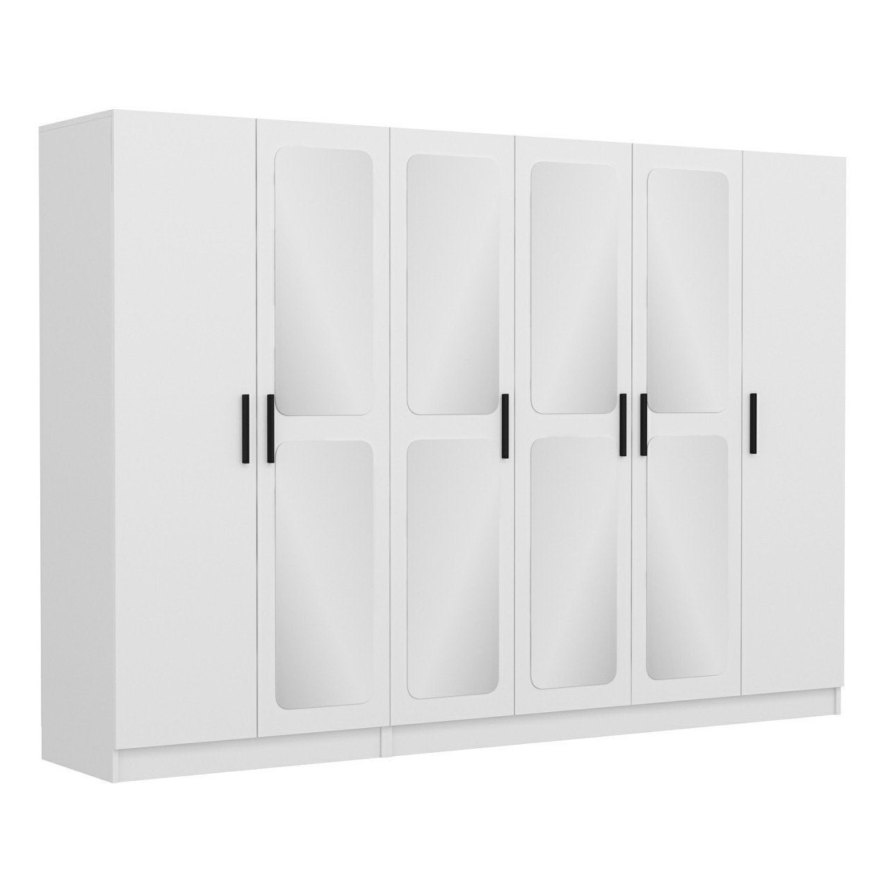 Armario Kale-2440 blanco 270x190x52 cm | Leroy Merlin