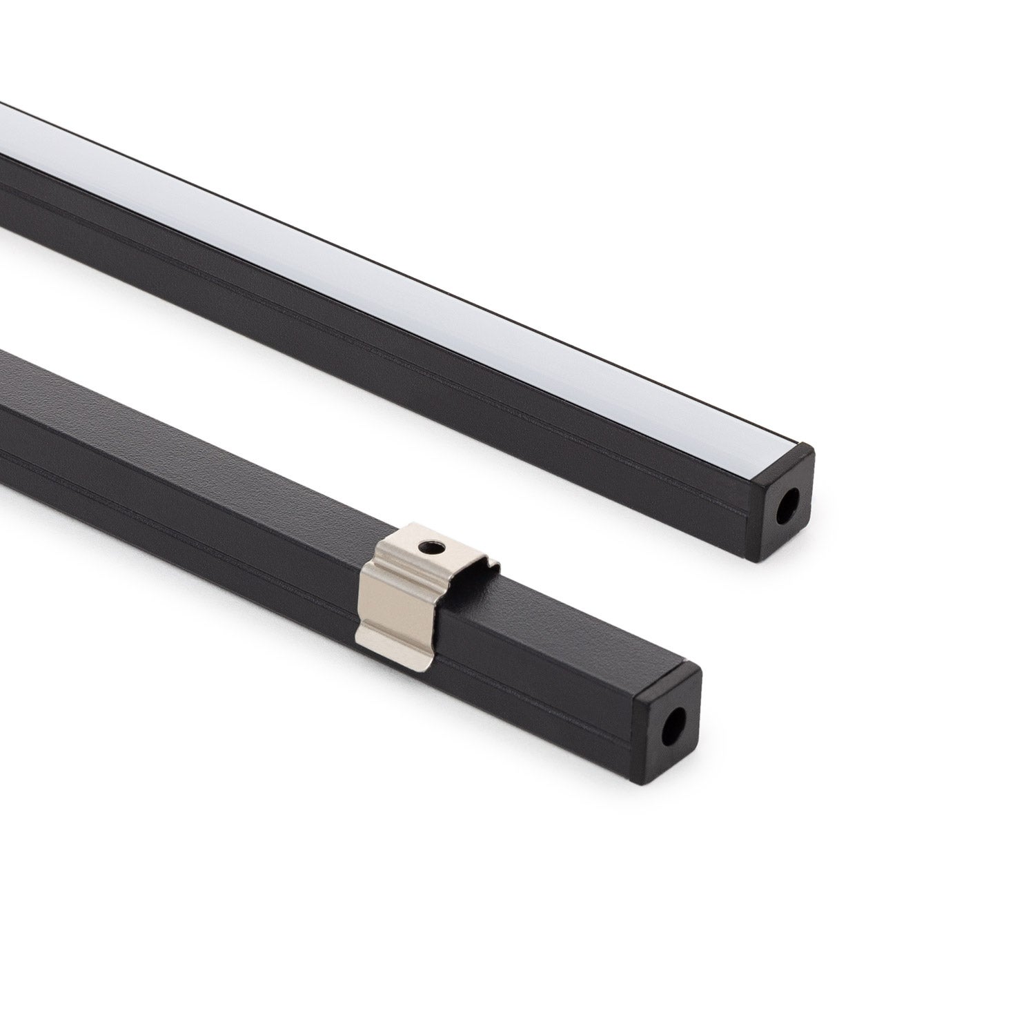 Profilé Aluminium en Saillie avec Capot Continu pour Ruban LED jusqu'à ...