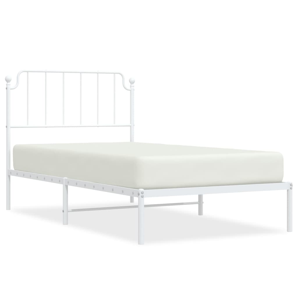 Cama individual | Cama para adultos | Estructura de cama de metal con ...