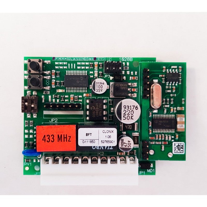 BFT RADIO RICEVENTE RICEVITORE CLONIX 2 BICANALE DA INNESTO 2600152 ...