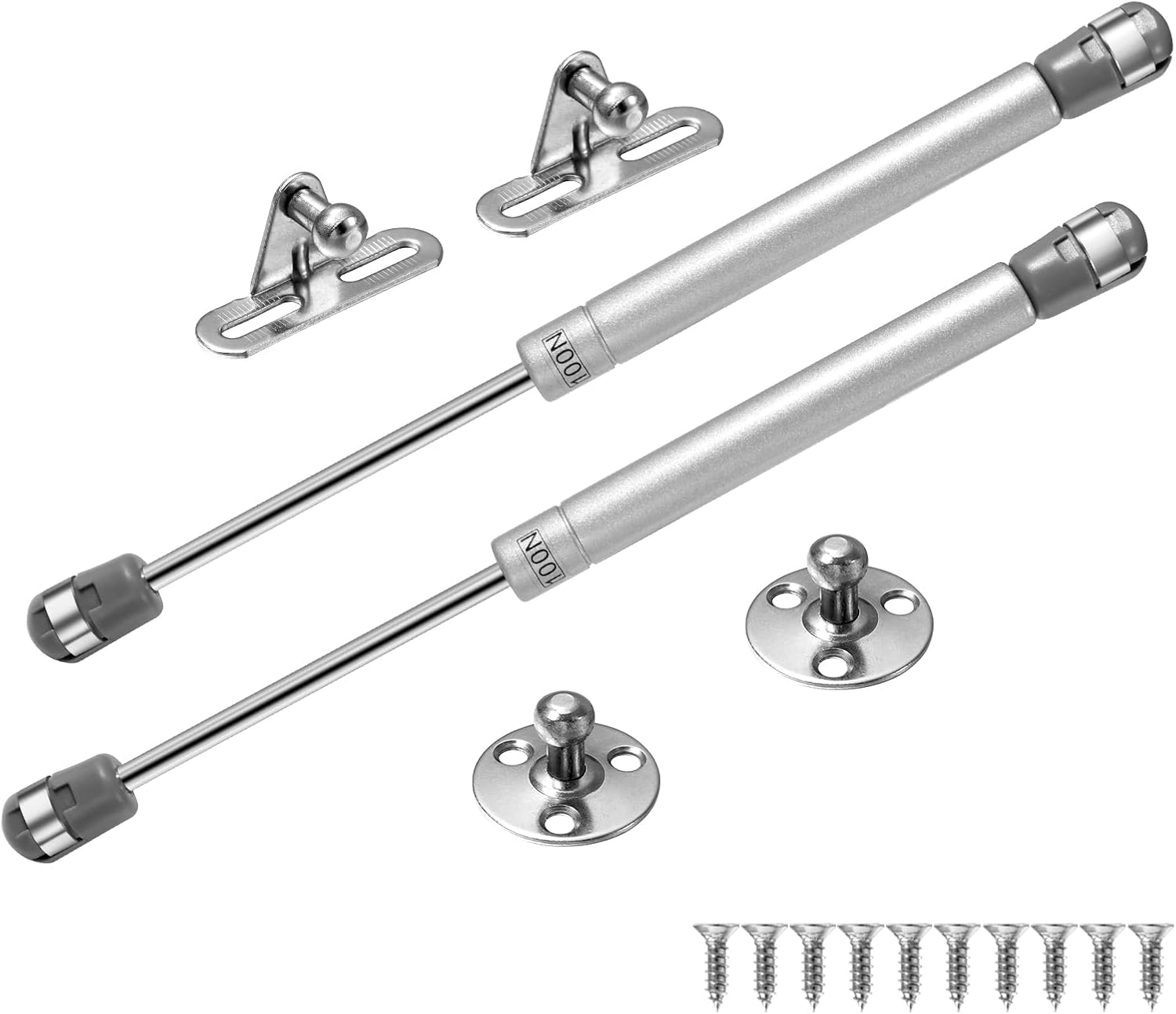 Resorte de gas 100N - Cilindro para puertas y muebles - Para gabinetes ...