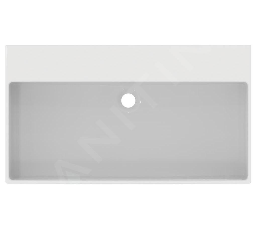 Ideal Standard Extra - Lavabo à poser 800x450 mm, avec trop-plein, sans ...