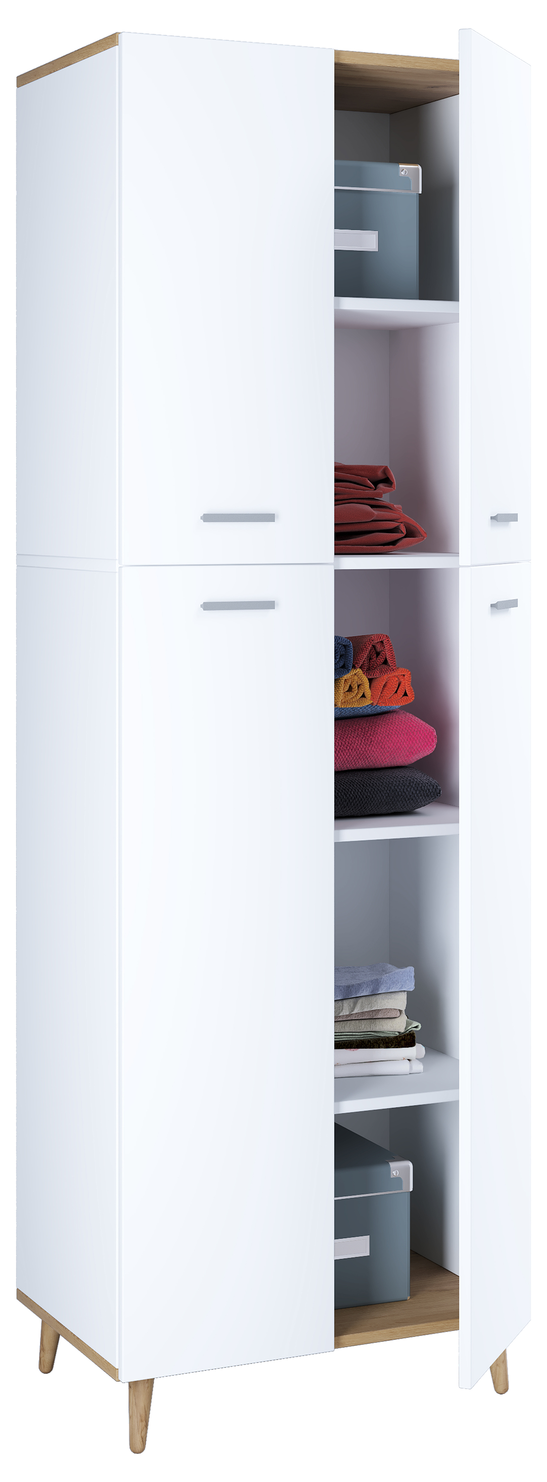 Armario multiusos de madera Landos | Leroy Merlin