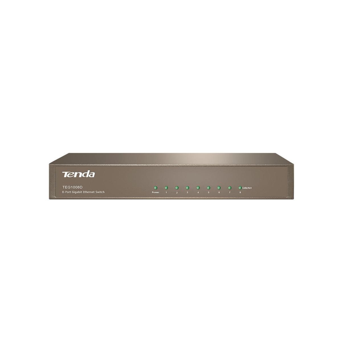 Tenda TEG1008D router Gris | Leroy Merlin