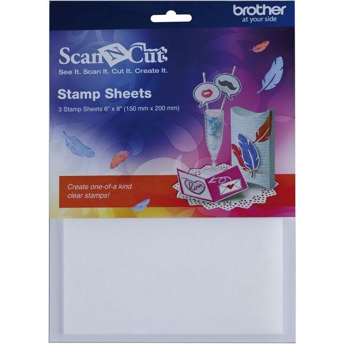 3 supports en silicone pour tampons 15 x 20 cm - ScanNCut - Brother ...
