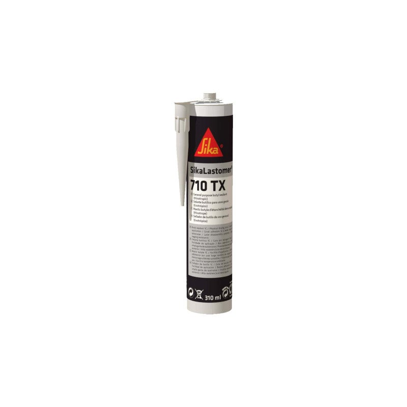 Colle Mastic Butyle - Sikalastomer 710tx- Blanc - 310 Ml | Leroy Merlin