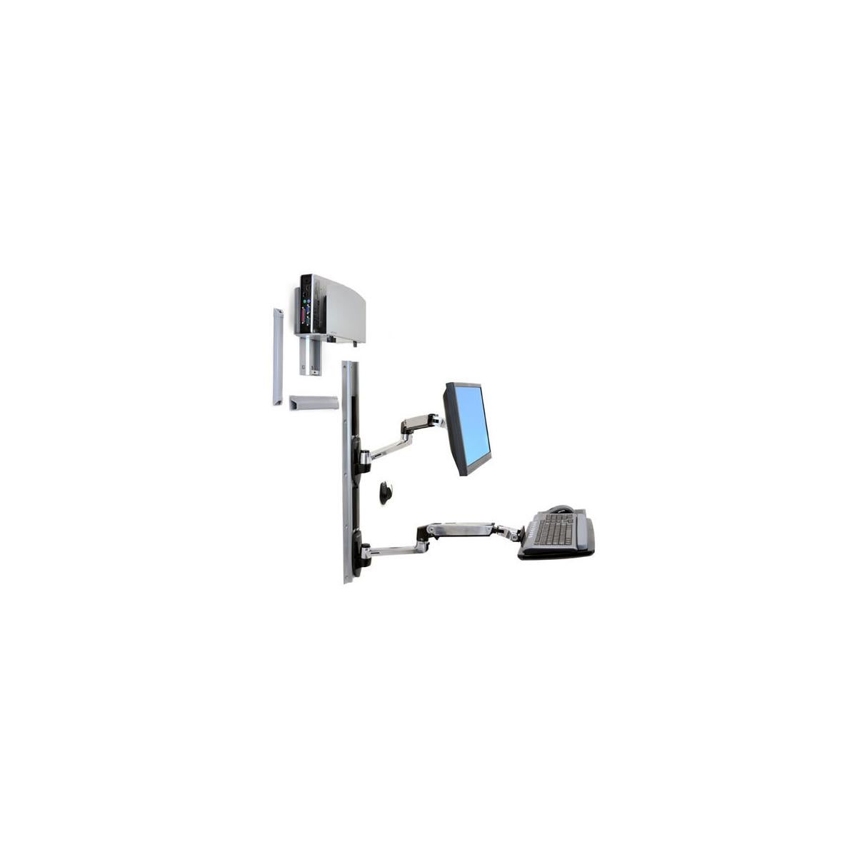 Ergotron LX Wall Mount System Mur | Leroy Merlin