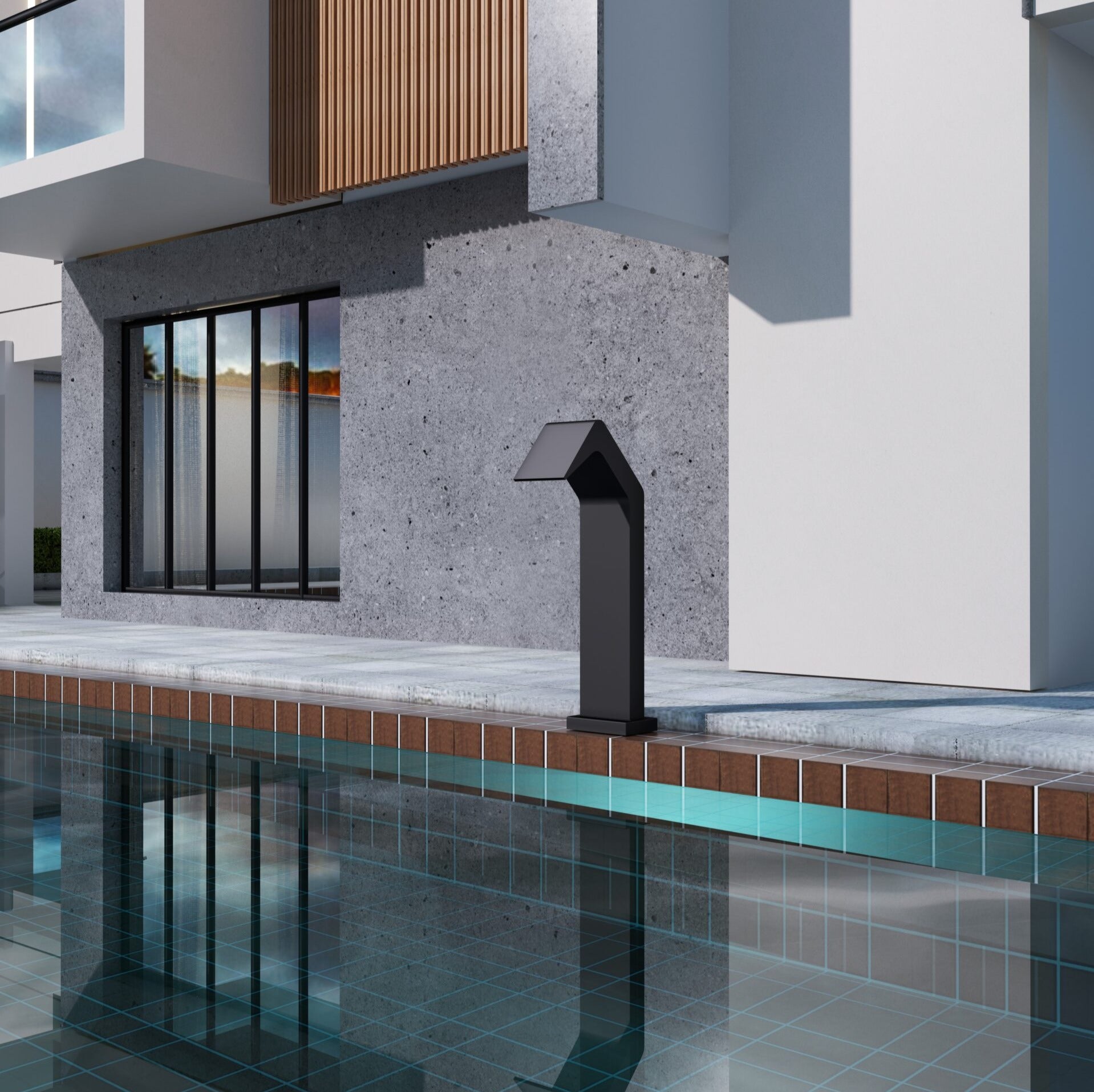 IMEX - Cascade de piscine en acier S.316 | Fontaine de piscine en ...