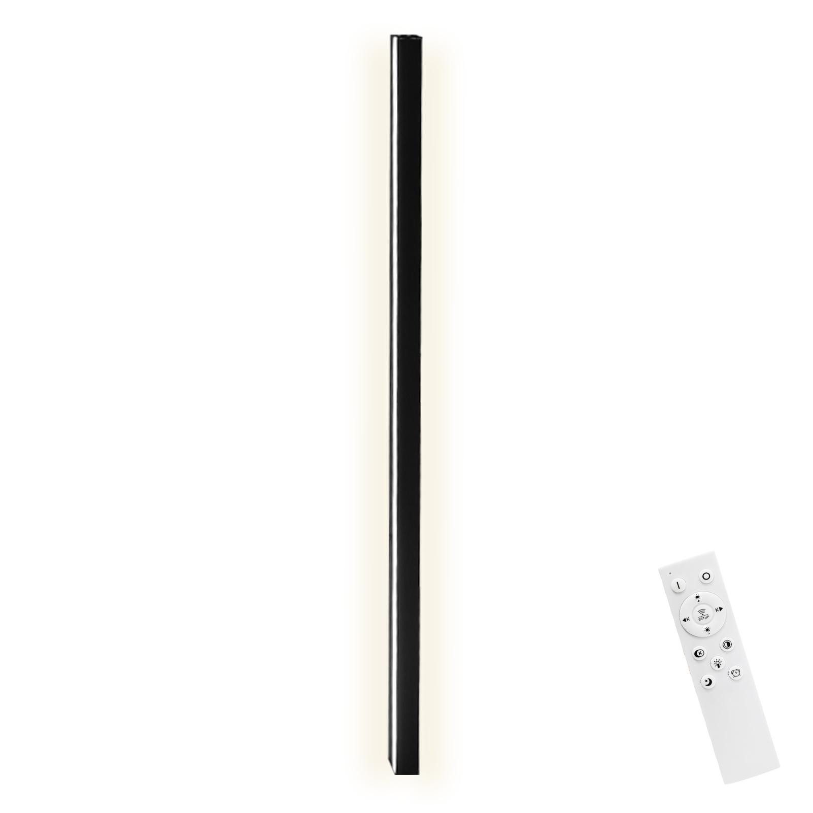 ZMH LED Wall Light Indoor Black 100CM Modern 15W Hallway Light Upper ...