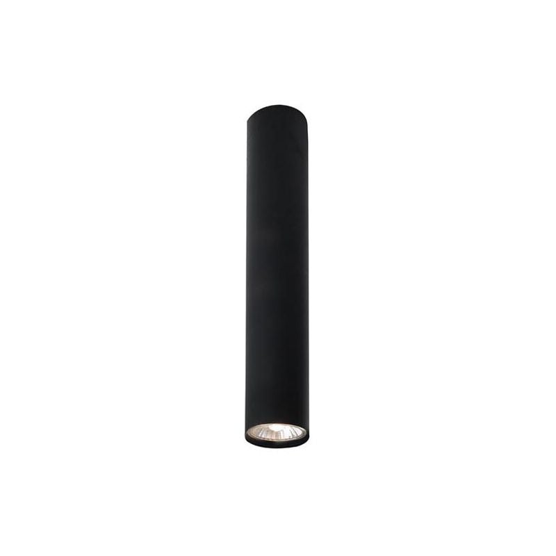 Plafonnier D60 Pour Ampoule LED GU10 40cm Noir Sablé ZAMBELIS 1567-B ...