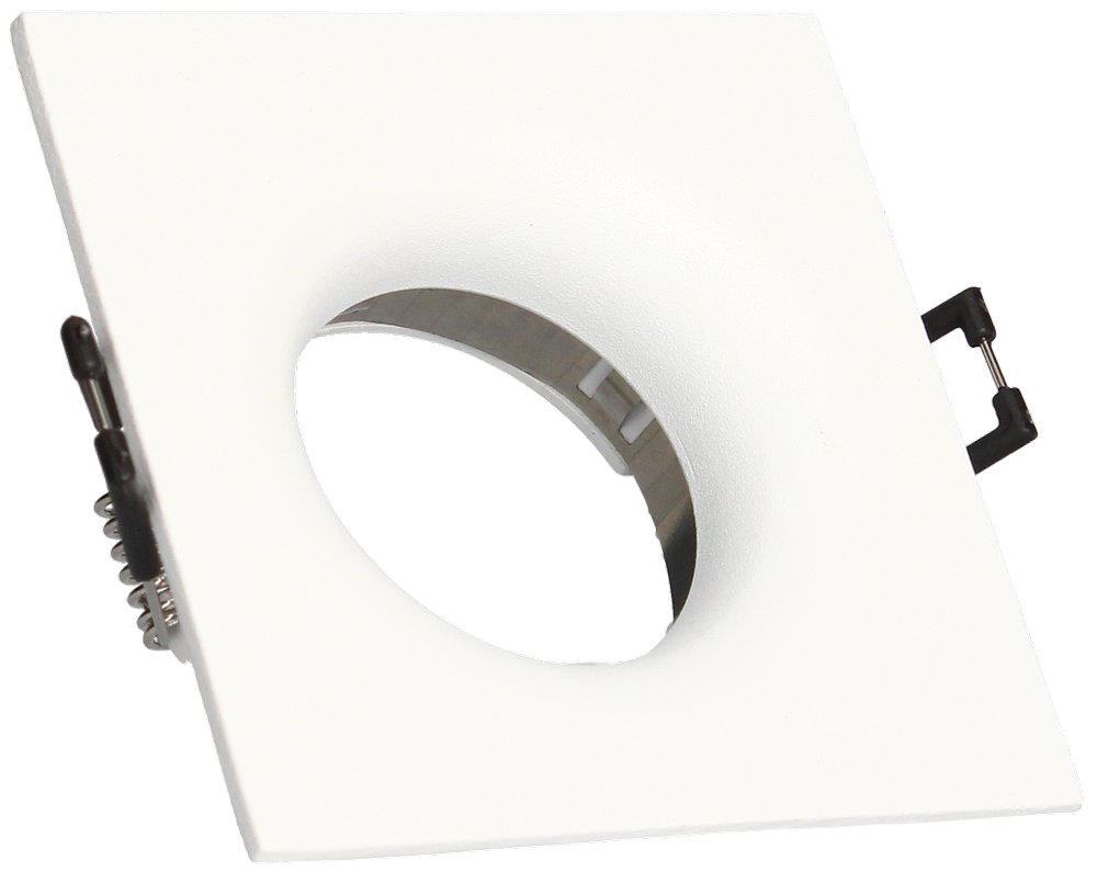 Spot encastrable COBALT - GU10/35Wmax/Dim.88x88/Blanc | Leroy Merlin