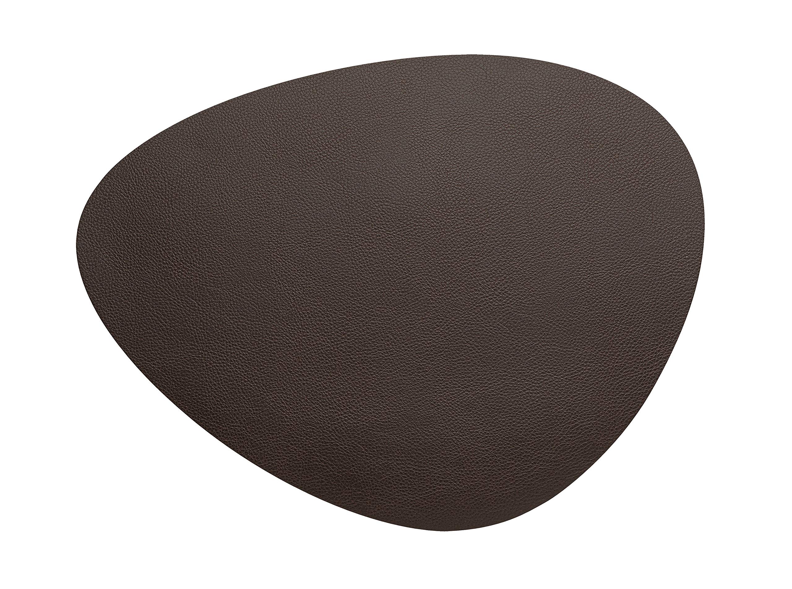 Lacor 66841-Mantel Individual, Marrón granulado, 45x35cm, Cuero, 45x35 ...