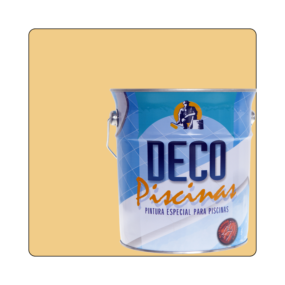 PINTURA BEIGE AL DISOLVENTE PARA PISCINAS. 4 LT | Leroy Merlin
