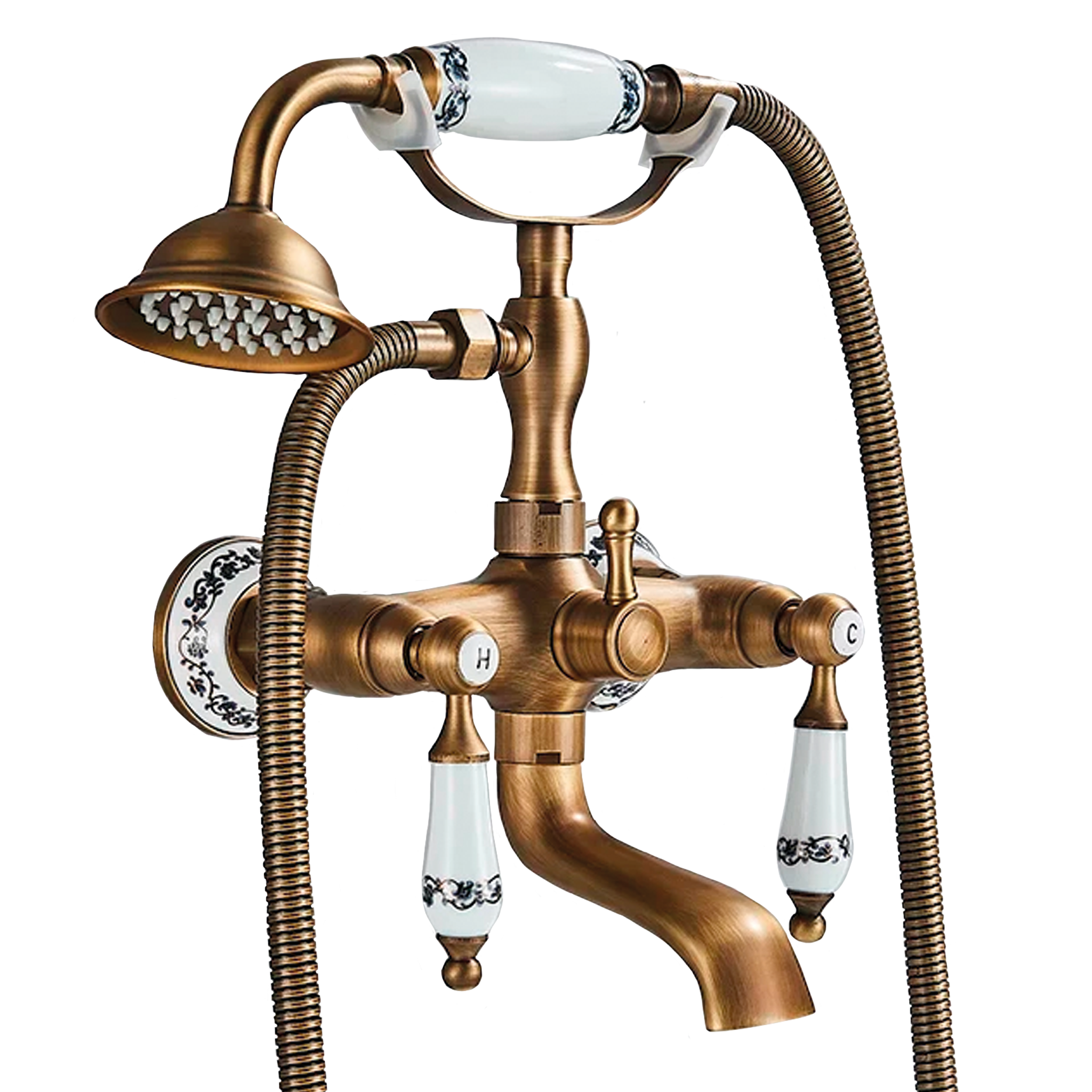 VALAZ Grifo bañera retro diseño vintage serie Mijares | Leroy Merlin