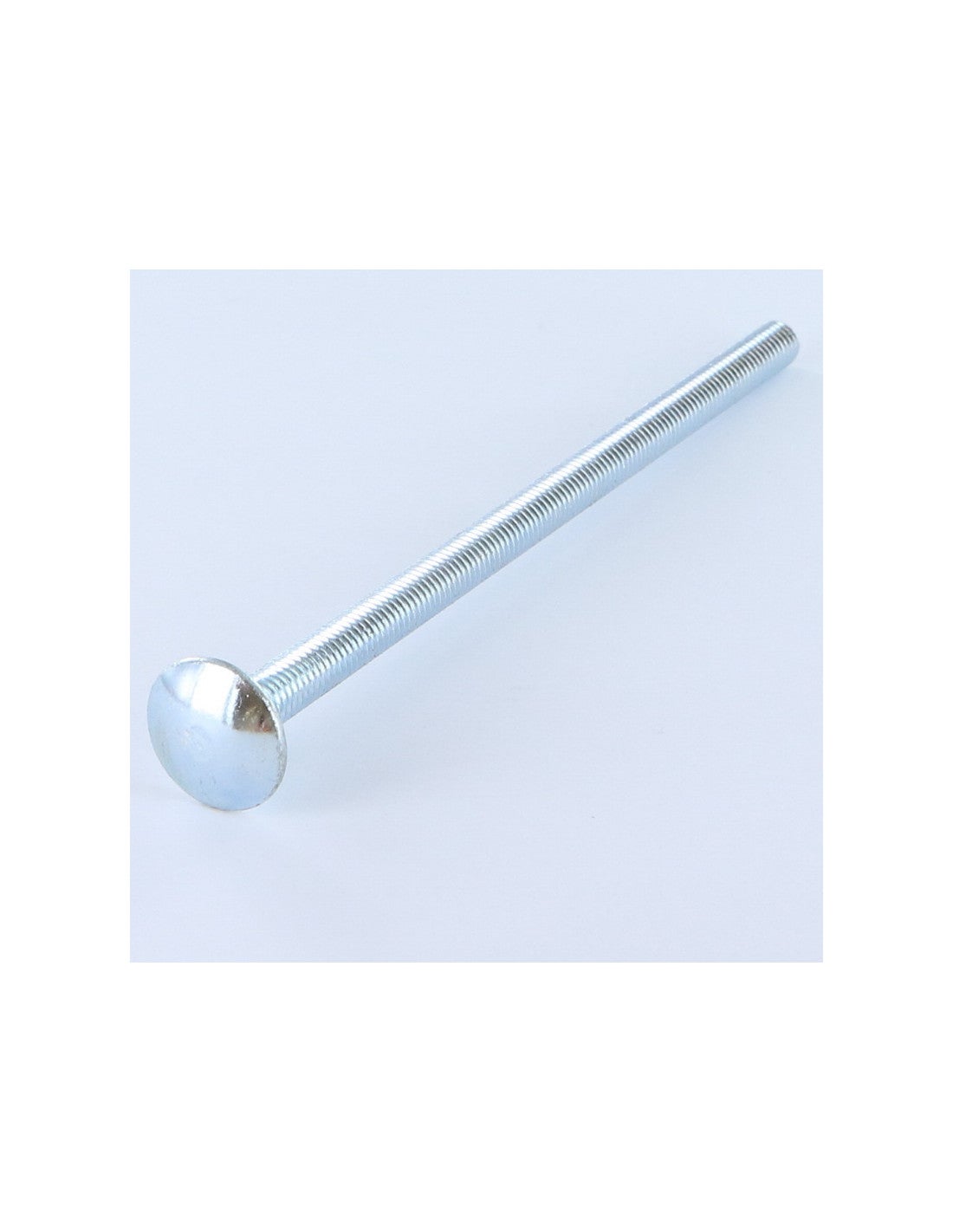 TRCC JAPY tête ronde collet carré M8X100 Filetage total Acier zingué-1 ...