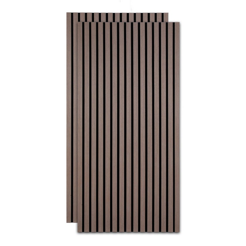 Panneau tasseau MDF Revêtement mural naturel Panneau mural acoustique ...