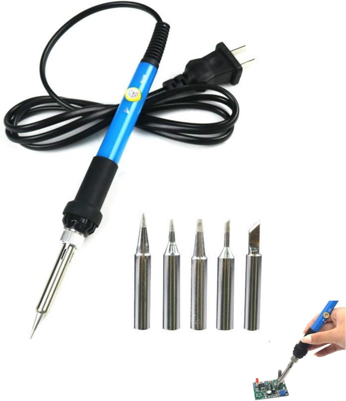 Fer à Souder Etain de Précision,Fer à Souder,Fer a Souder Kit,Temperature Réglable 200~450℃,60W ...