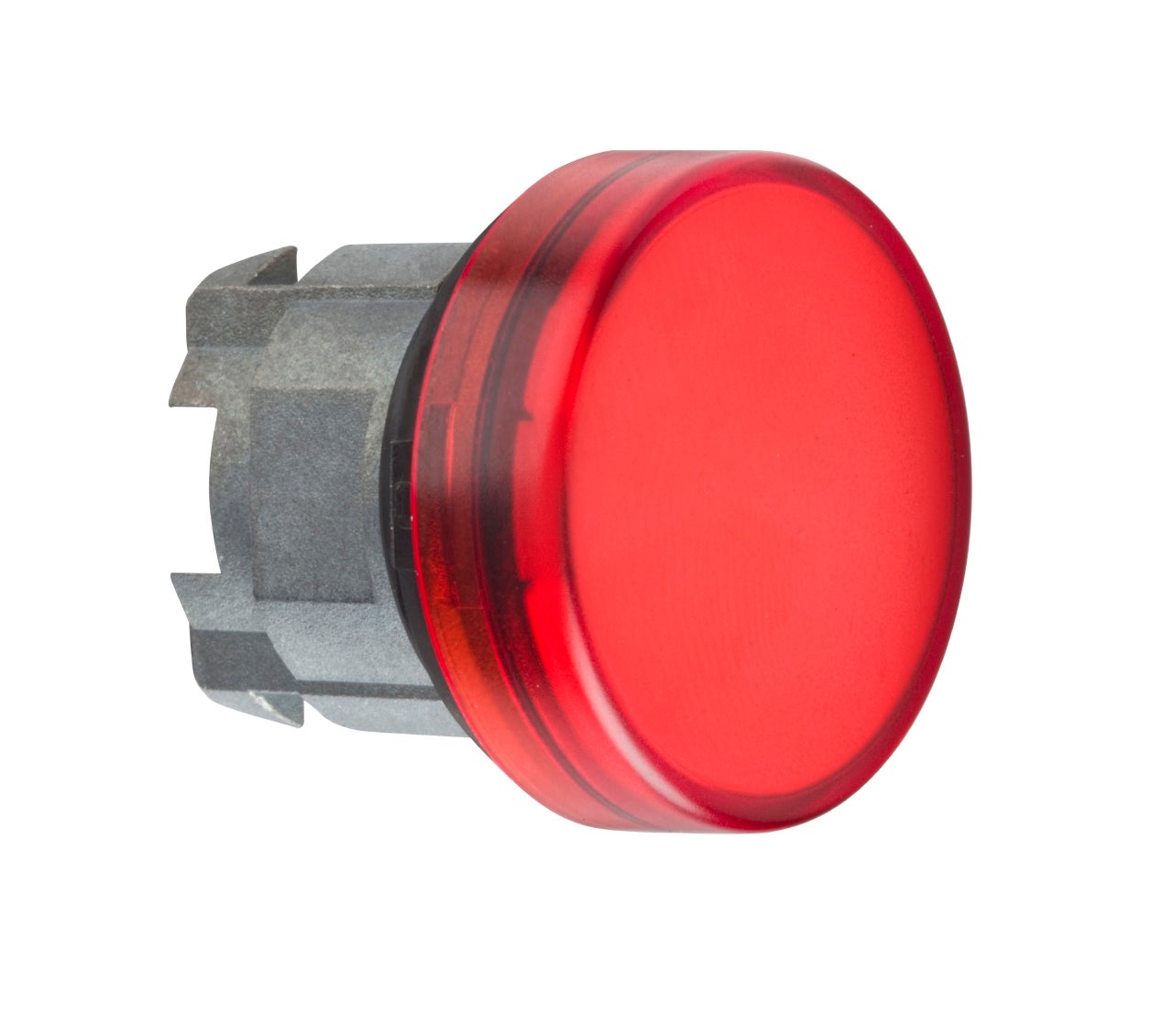 Tête - pour voyant à culot ba9s - rouge - cabochon lisse - schneider ...