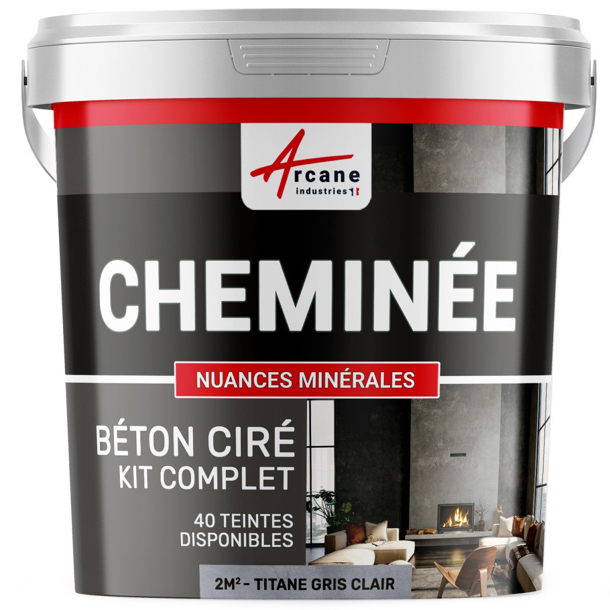 Beton Cire Gris Clair