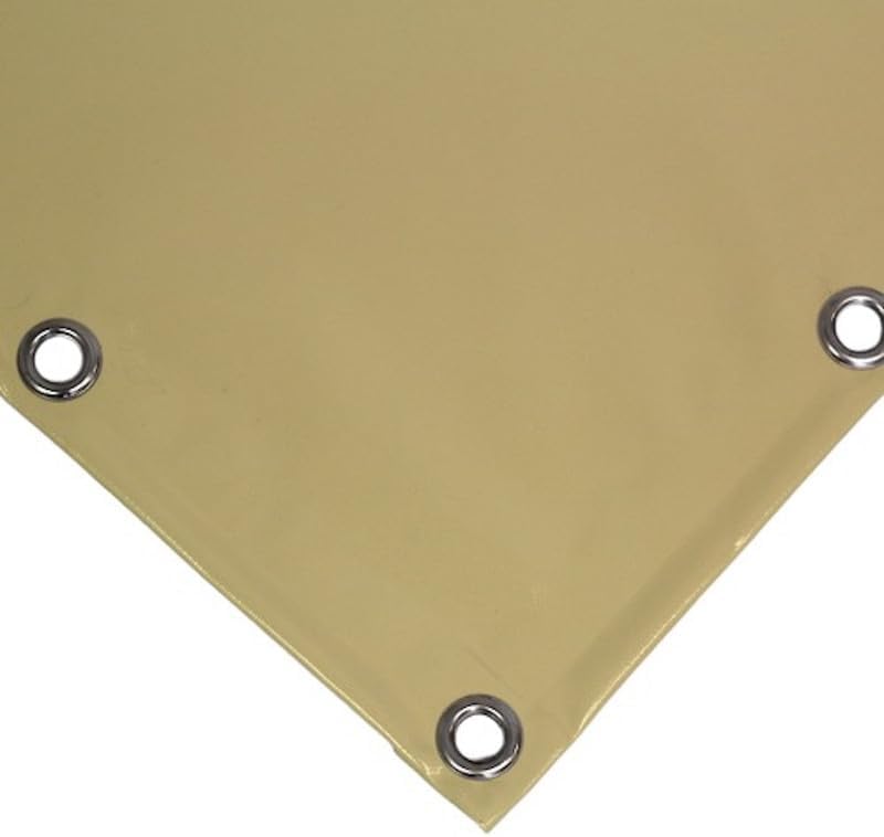 Lona PVC Impermeable Marfil | Lona Ojal 650g/m² | Cubierta Exterior ...