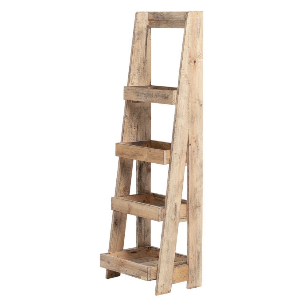 Eléa Potager urbain bois 4 pots | Leroy Merlin