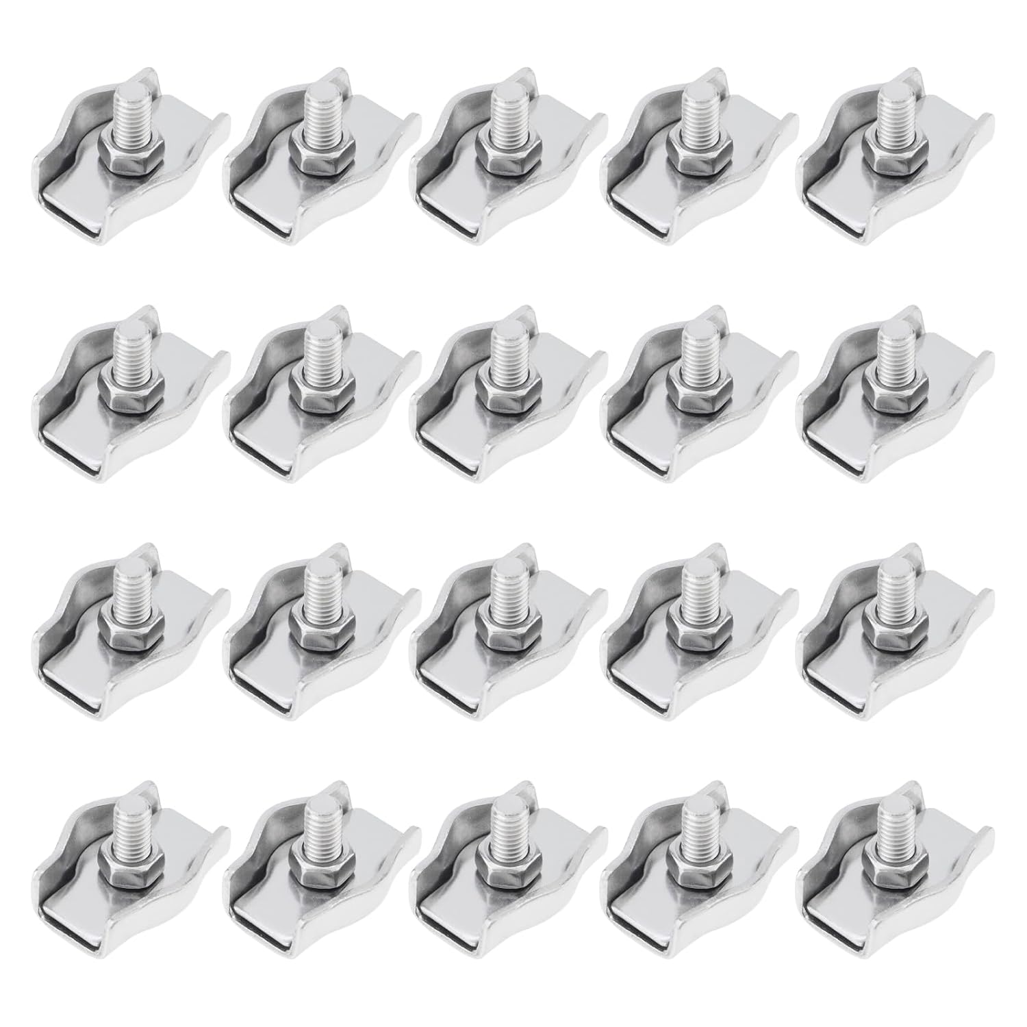 Serre-câbles Simplex M5, paquet de 20, acier inoxydable 304, pour ...
