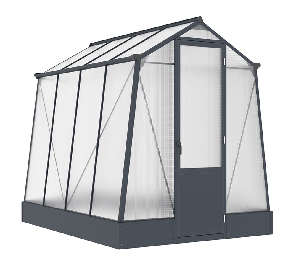 Westmann Aurora 68 | Serre avec fondation | Anthracite | 2,5x2 m ...