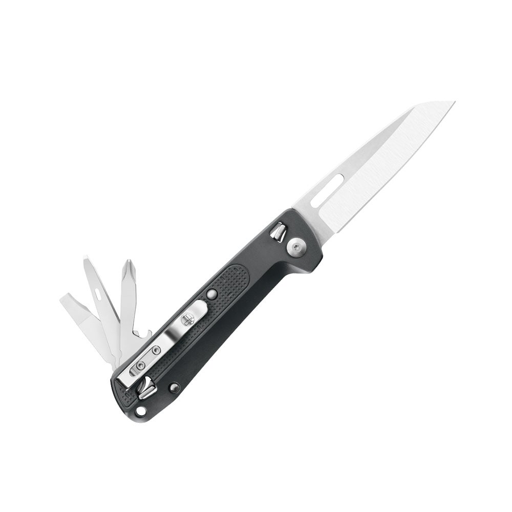 Leatherman navaja multiherramienta free k2 gris | Leroy Merlin