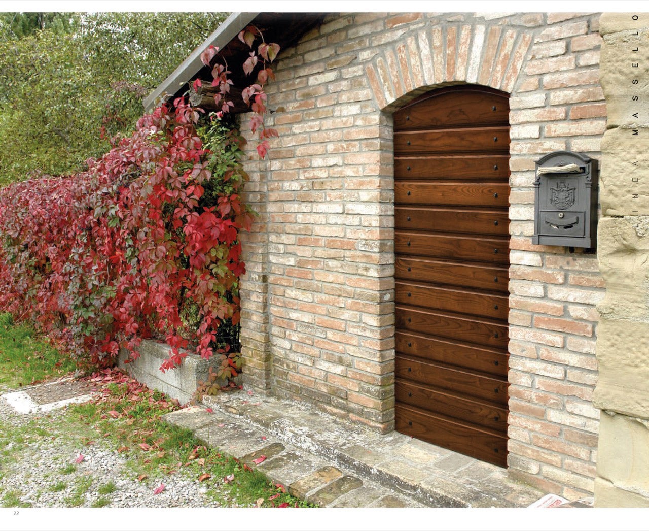 Portone in legno massello modello Mercantile Arco | Leroy Merlin