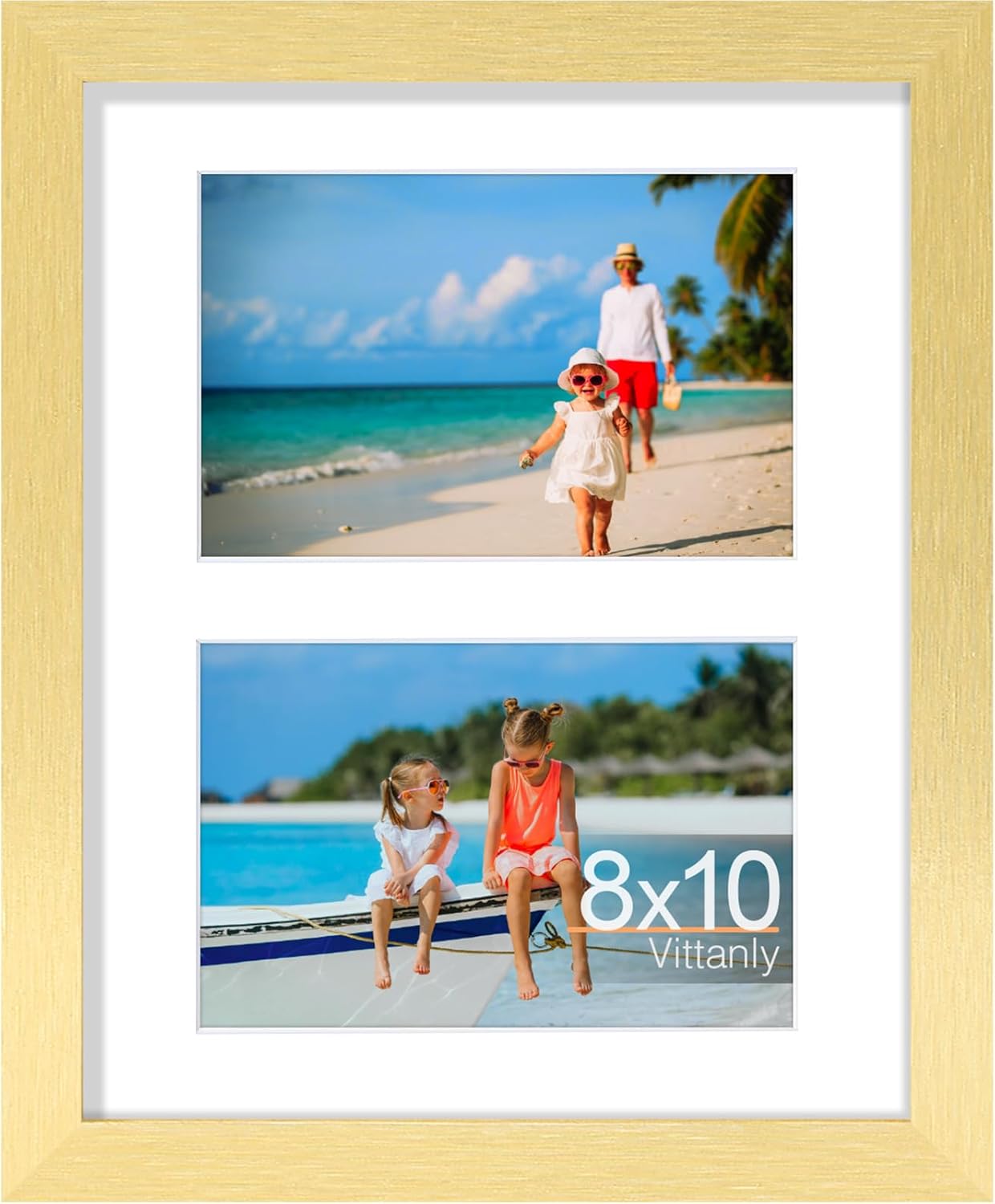 Cadre de collage 8x10 pouces, affiche deux photos 4x6 (avec passe ...